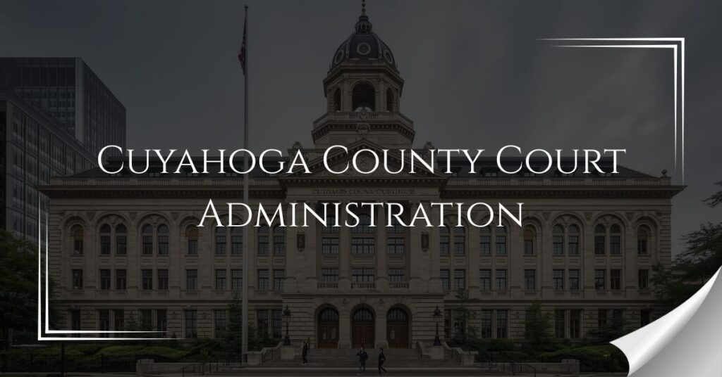 Cuyahoga County Court Administration – Cuyahoga County Court Records